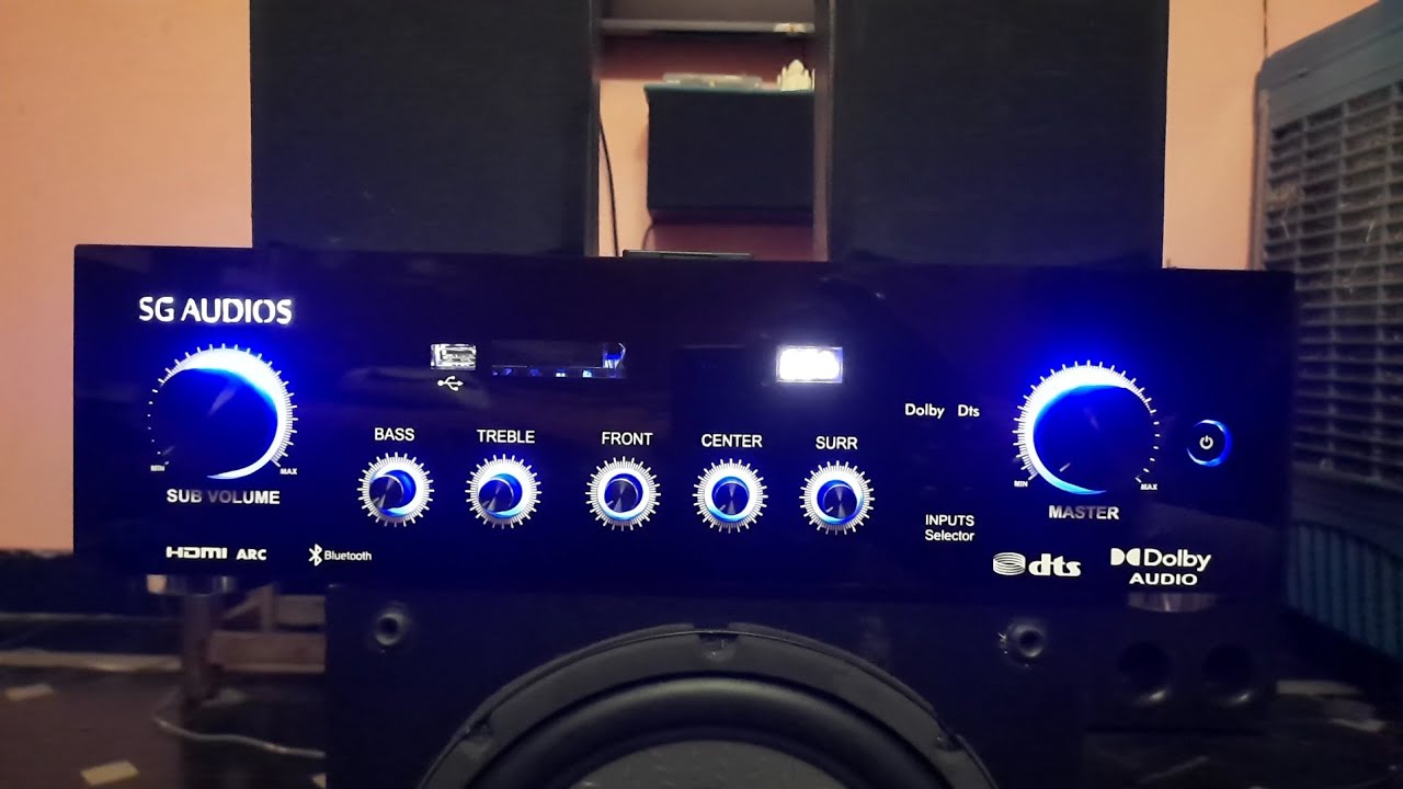 Affordable Surround Sound: 5.1ch Manual Amp Mini Full Set | HDMI, Dolby ...