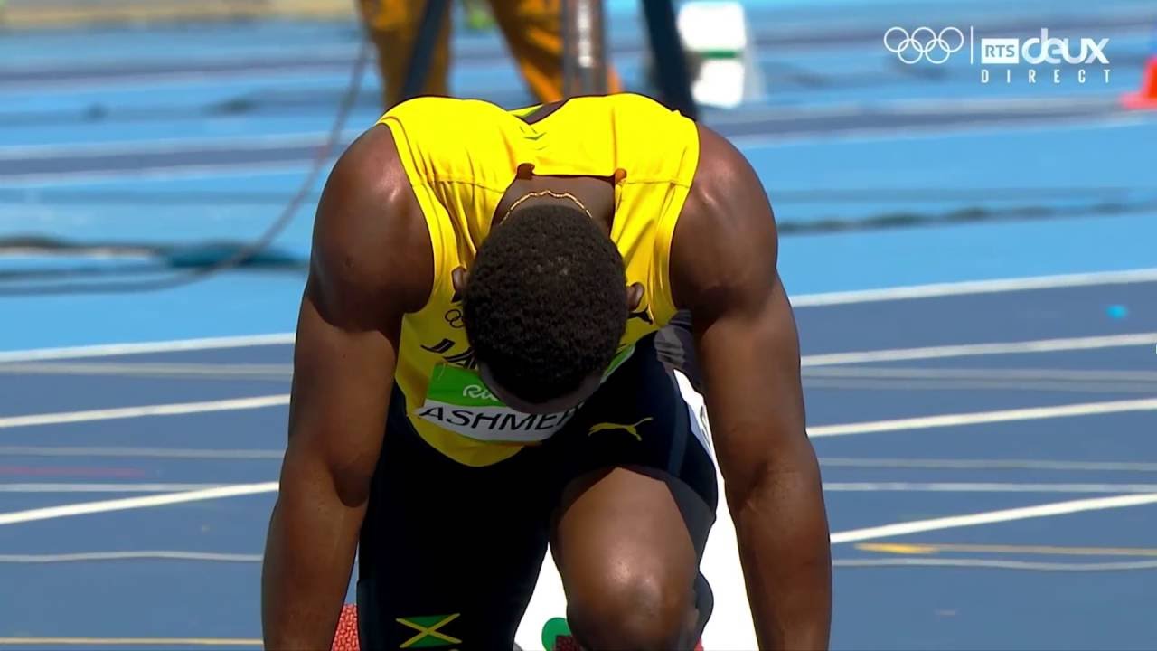 Nickel Ashmeade - JO 2016 - 200m 1er tour serie 6 - YouTube