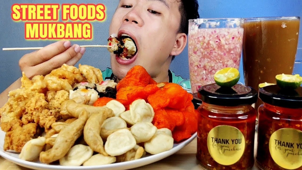 FILIPINO STREET FOODS MUKBANG, Mukbang, Mukbanger, Asmr, Eating, Food ...