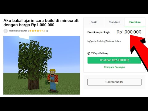 Gw Sewa Builder Bocah 1 JUTA Untuk Ajarin Building di Minecraft ...