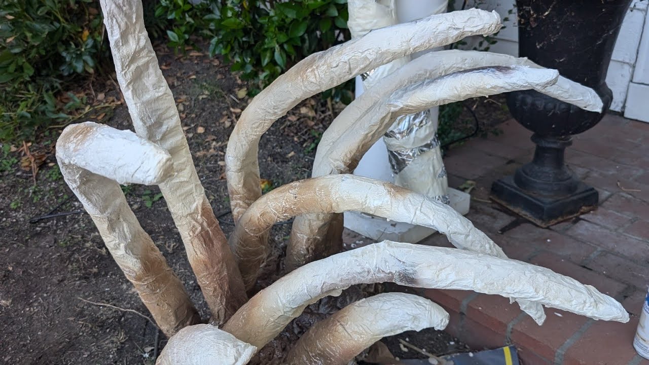 DIY Monster House Teeth Tutorial | Easy Halloween Porch Decoration with ...