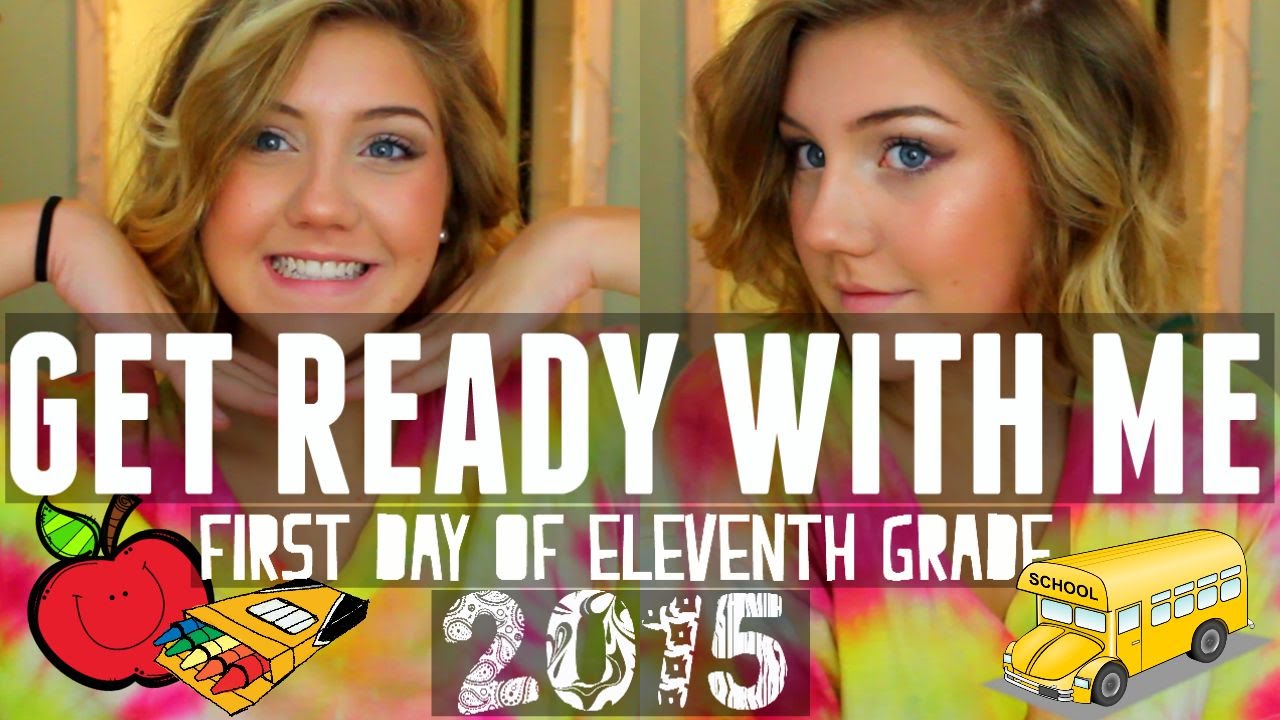 GRWM: FIRST DAY OF SCHOOL (11TH GRADE) Katie Lynn - YouTube