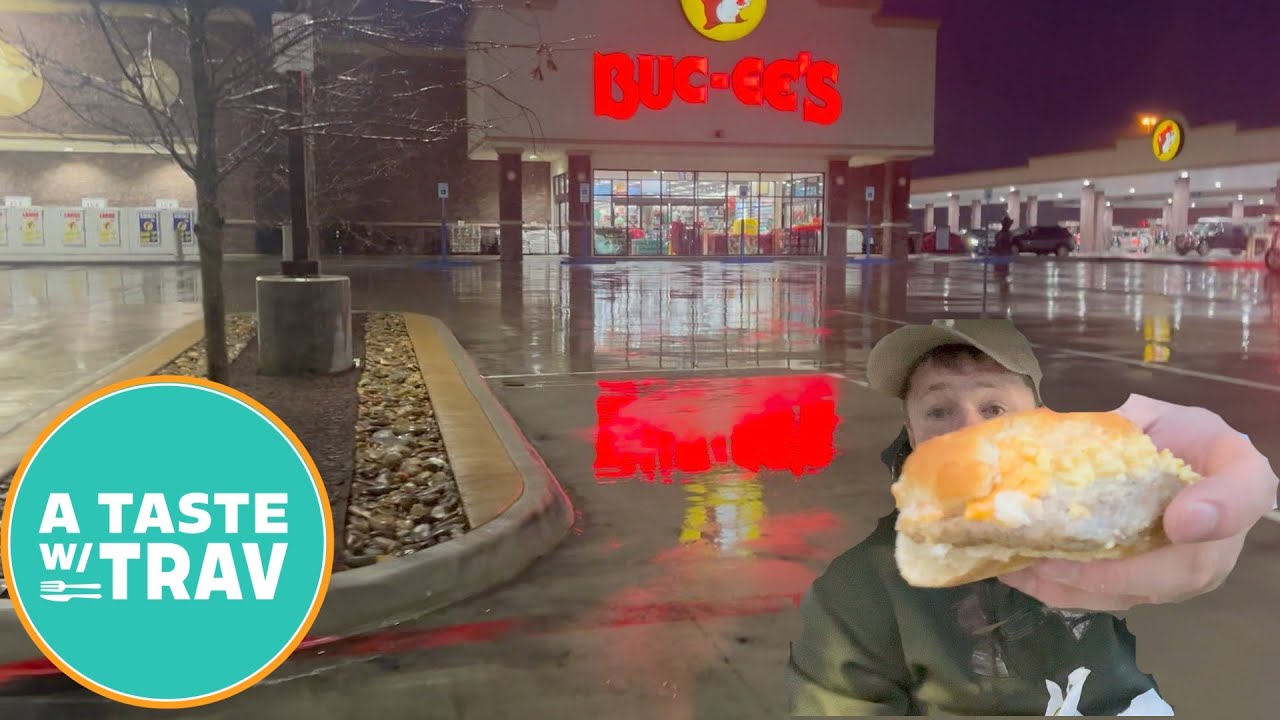 Bucee's Breakfast Food Review - YouTube
