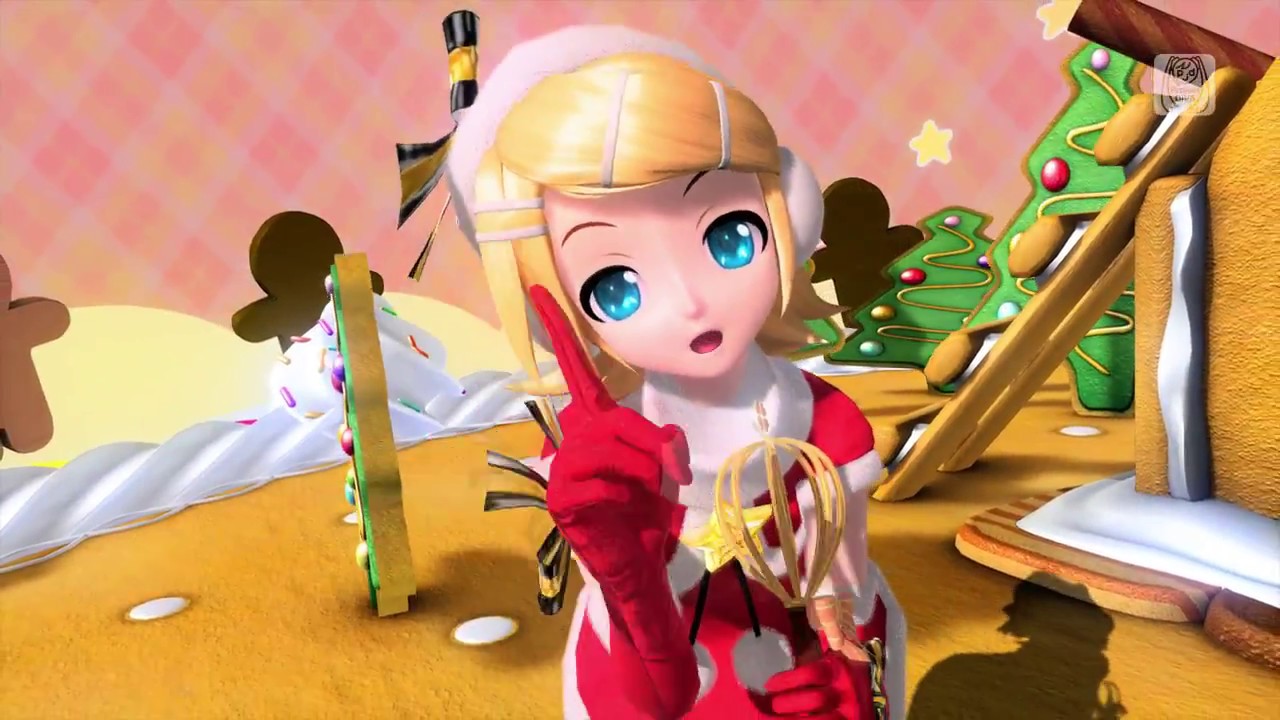 【PS4FT】Sweet Magic【Kagamine Rin：Christmas】 - YouTube