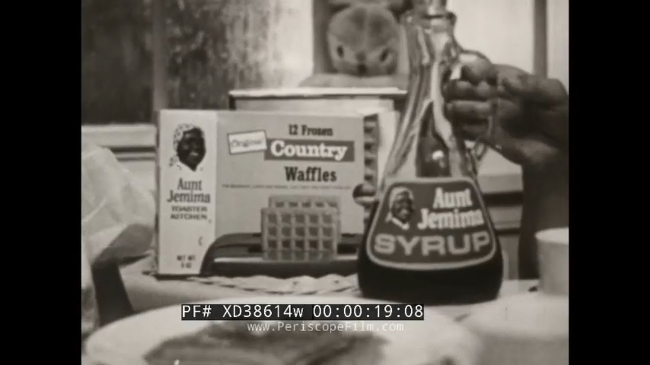 1960s AUNT JEMIMA WAFFLES & PANCAKE SYRUP MINUTEMAID ORANGE JUICE TV ...