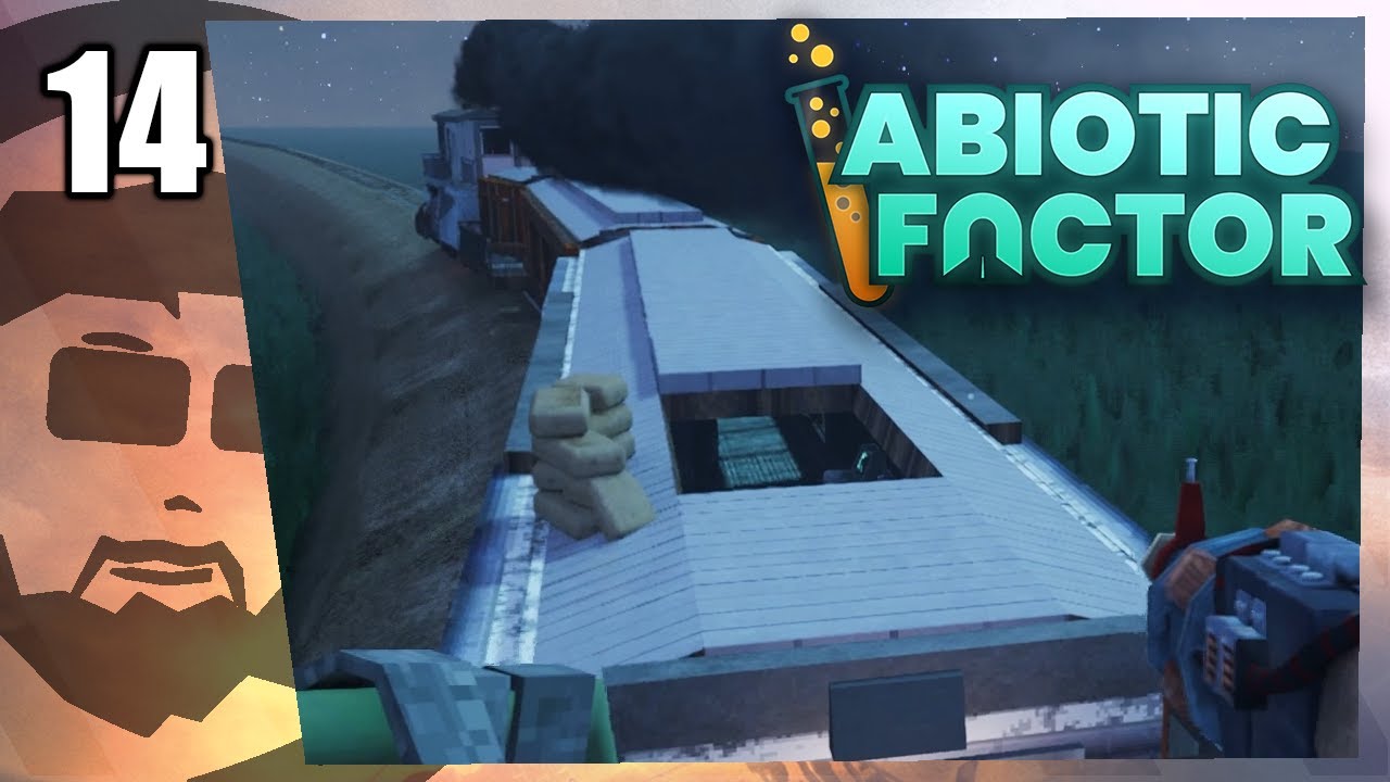 The Train that holds the world together | Abiotic Factor | BigVlad Let's Play | Part 14 - YouTube