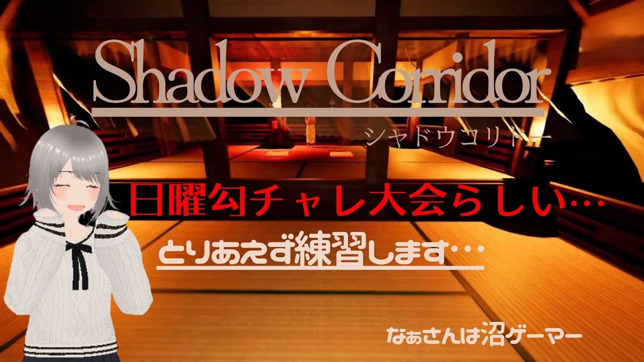 【Shadow Corridor】大会前日。大会の魔物に打ち勝つために練習だ… #影廊 #shadowcorridor - YouTube