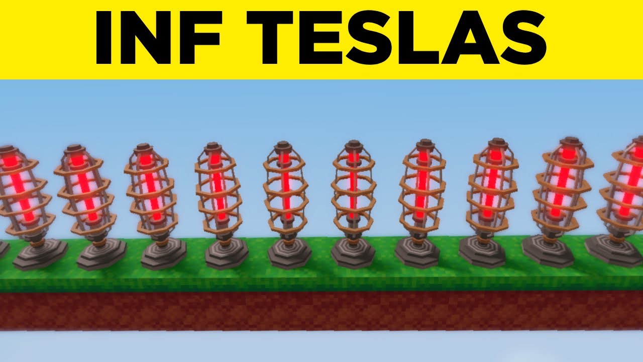How To Get Infinite Tesla Coils (Roblox Bedwars) - YouTube