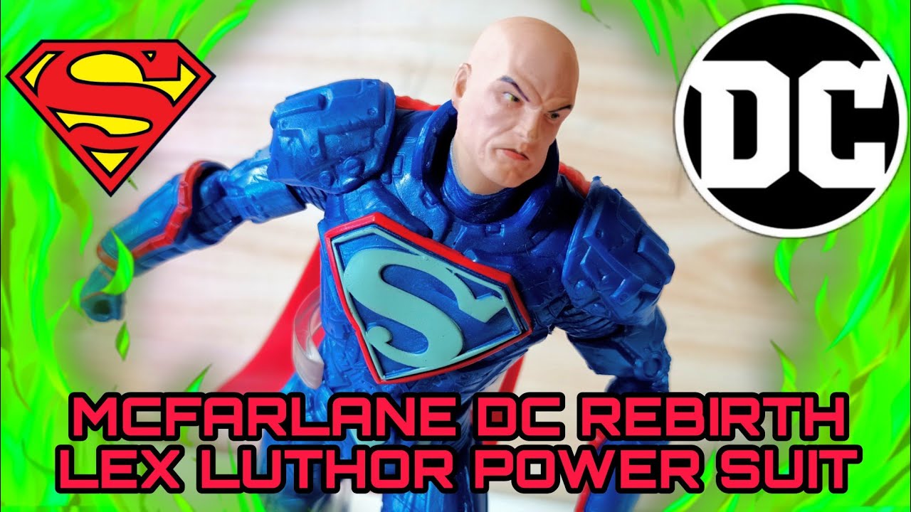 MCFARLANE DC MULTIVERSE DC REBIRTH SUPERMAN LEX LUTHOR POWER SUIT # ...