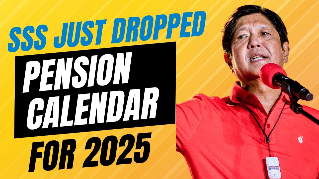 SSS Pension Disbursement Calendar for 2025 – When Will You Receive ...