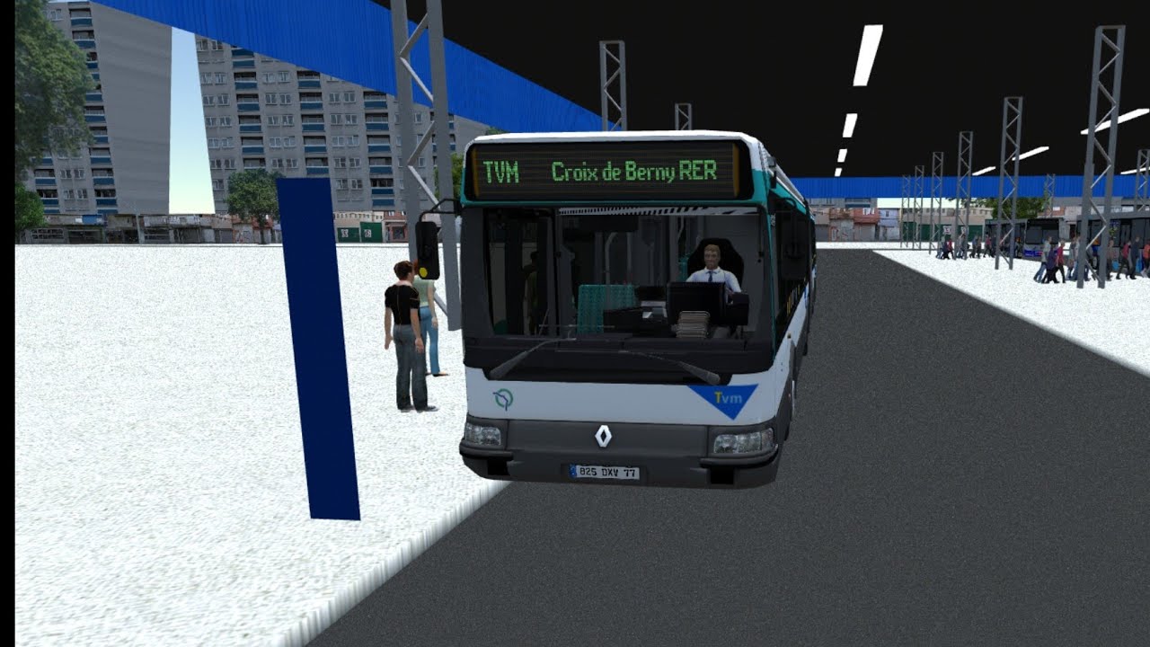 Ligne TVM de la RATP - Renault Agora L €2 - YouTube