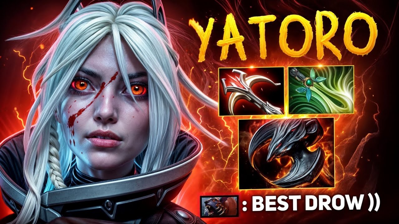 Yatoro x2 Times TI Champion Drow Ranger🔥🔥🔥7.37d 26 Kills | Dota 2 Pro ...