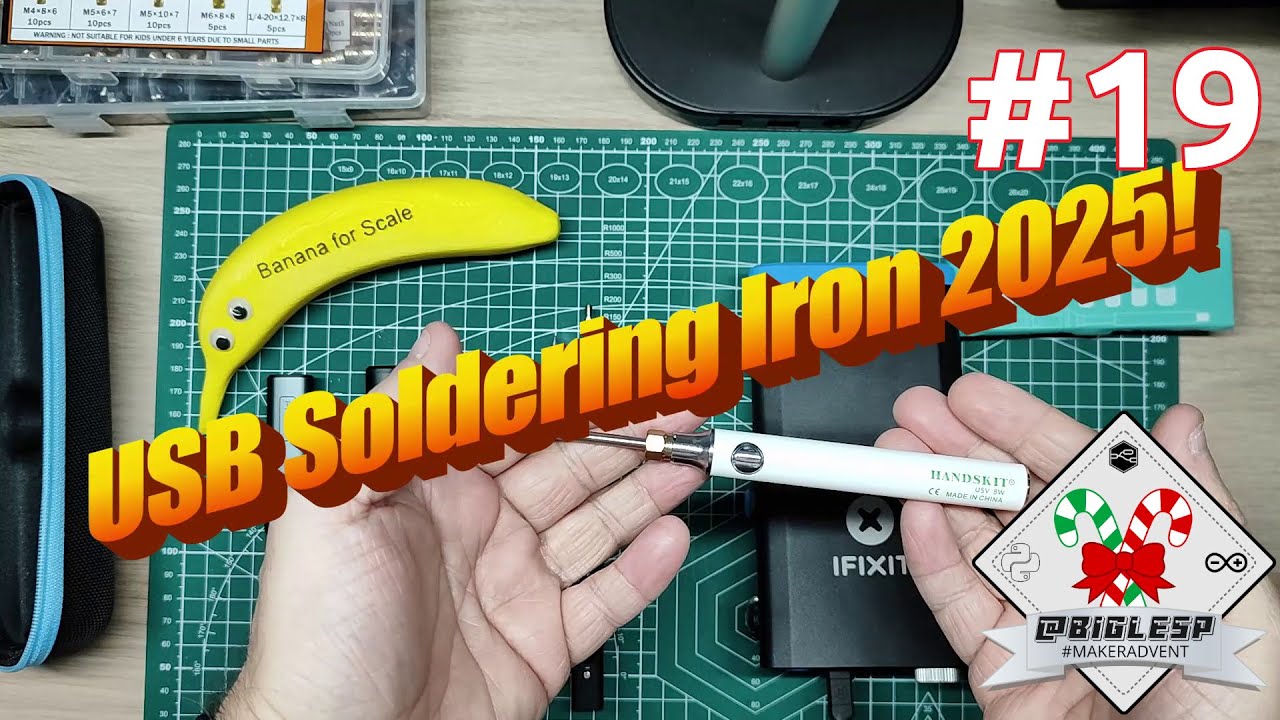 Maker Advent 2025 Day 19: Solder of Fortune - YouTube