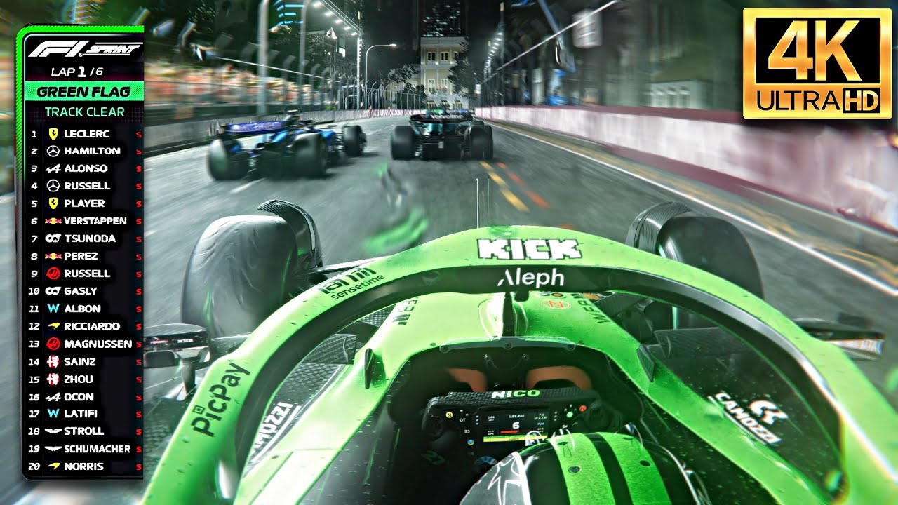 The New F1® 25 Real Life TV Graphics Mod Looks AMAZING!? Path Tracing ...