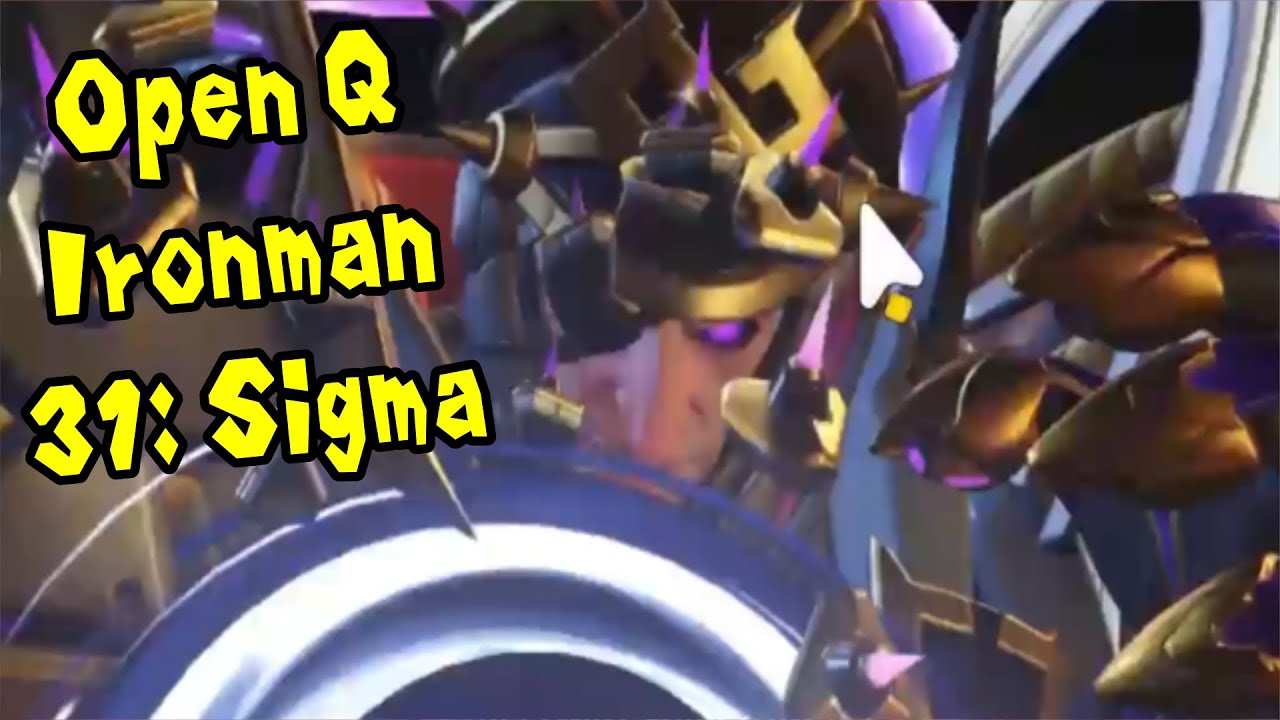 OW2 Open Queue Ironman Ep31: Sigma - YouTube