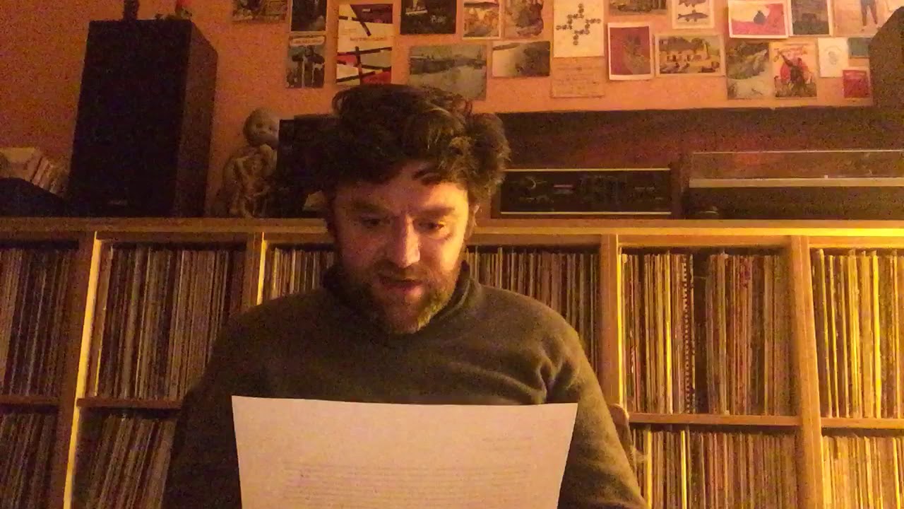 Gavin Corbett reads from his story Faeces In My Airbnb - YouTube