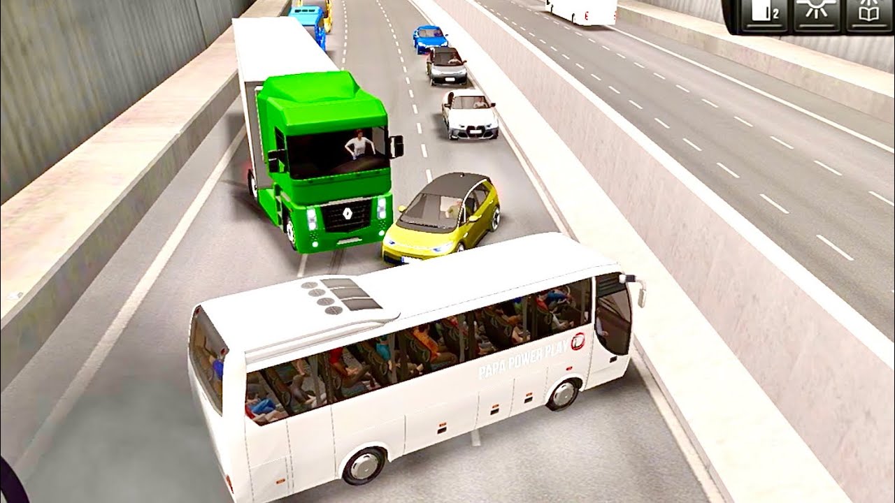 Bus Breakdown on Highway! Passengers Scary 😟 🚌: Bus Simulator Ultimate ...