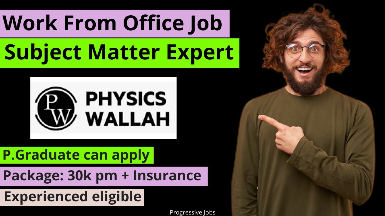 Physics Wallah Vacancy 2022 | Physics Wallah Recruitment 2022 | Jobs in ...