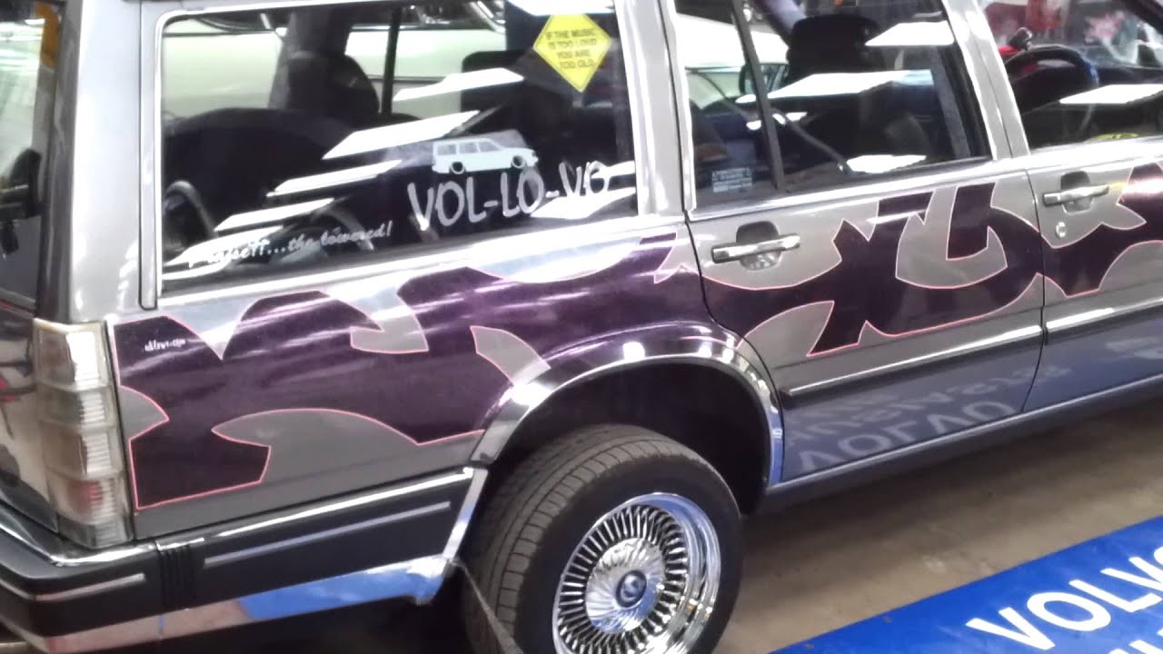 Pimped Volvo at Bristol Classic car show - YouTube