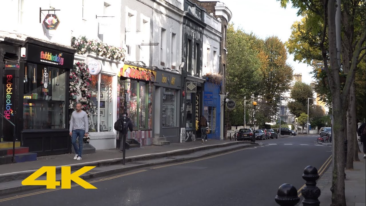 London Walk: Notting Hill【4K】 - YouTube