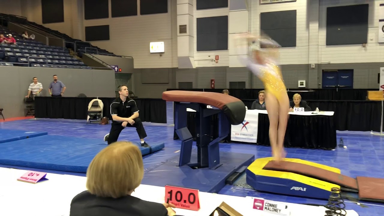 Delanie Harkness, Twistars USA | L10 Vault 2018 Region 5 Championships ...