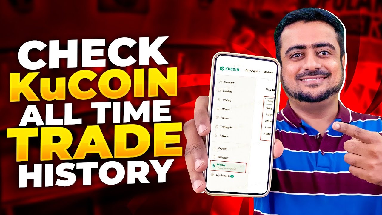 How To Check KuCoin All Time Trade History - Step By Step - YouTube