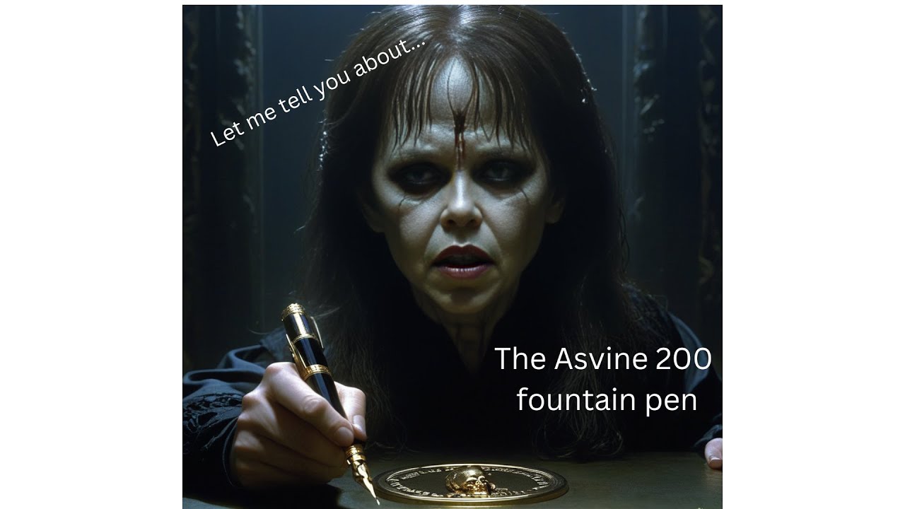 A Unique Filming Mishap: Slow Motion Meets the Asvine V200 Fountain Pen ...