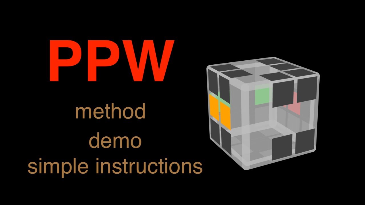 PPW method - demo and simple instructions - YouTube