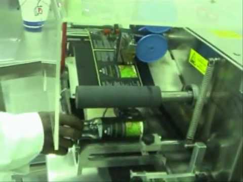 ΗΜΙΑΥΤΟΜΑΤΗ ΕΤΙΚΕΤΕΖΑ - SEMIAUTOMATIC LABELING MACHINE - YouTube