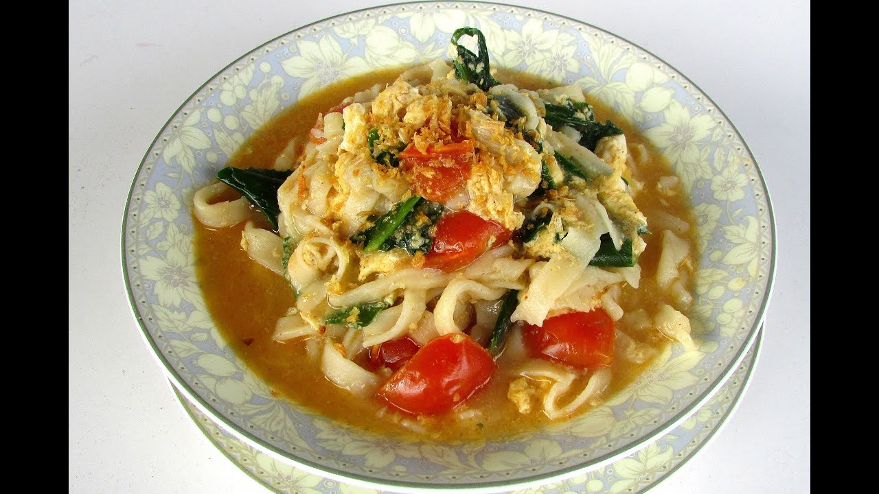 MIE REBUS - Indonesian Boiled Noodles Recipe - YouTube