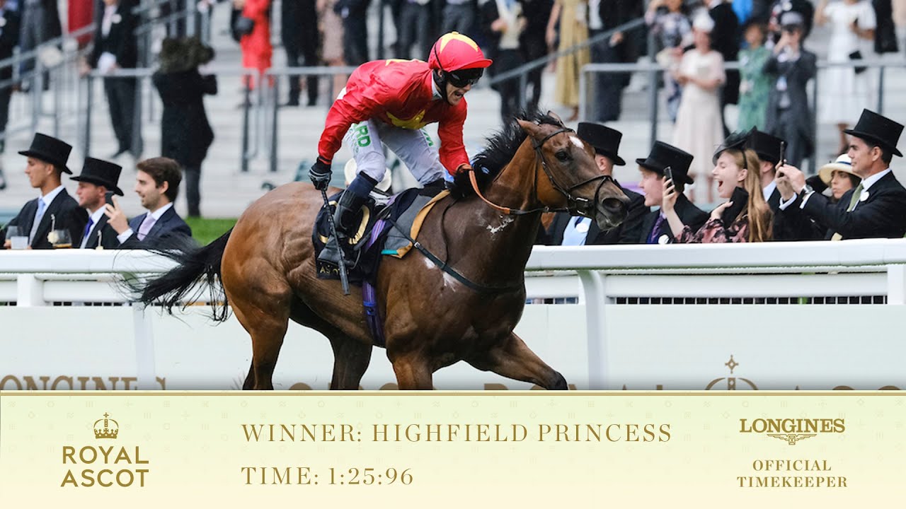 Highfield Princess Wins The Buckingham Palace Stakes | Royal Ascot 2021 ...