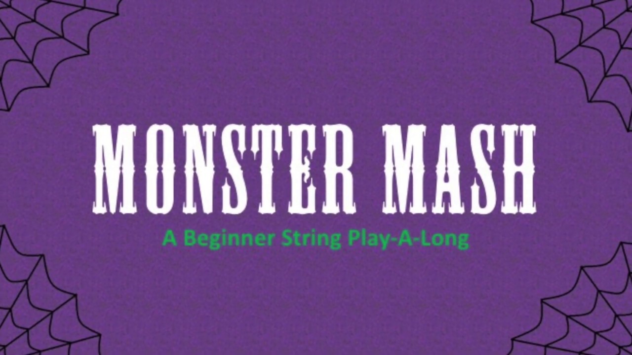 Monster Mash Beginner String Play-a-long - YouTube
