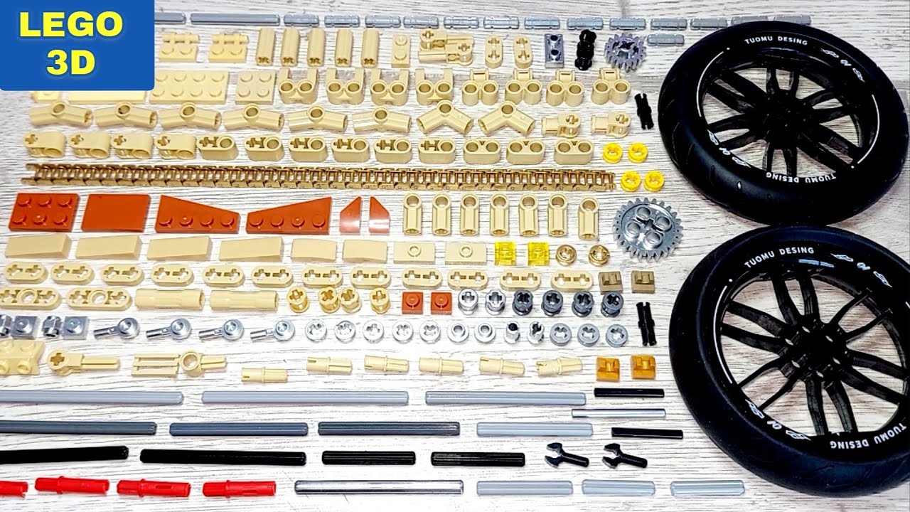 How to make a LEGO bicycle - YouTube