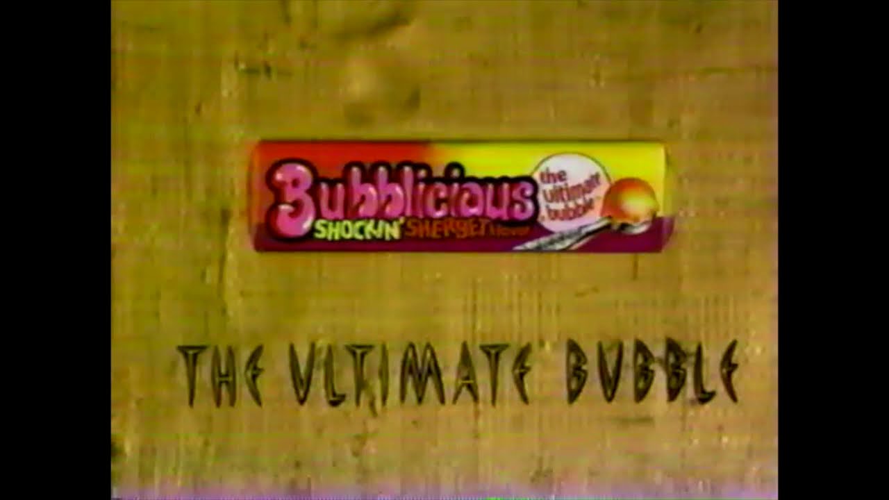 Bubblicious 11 92 90s Commercial - YouTube