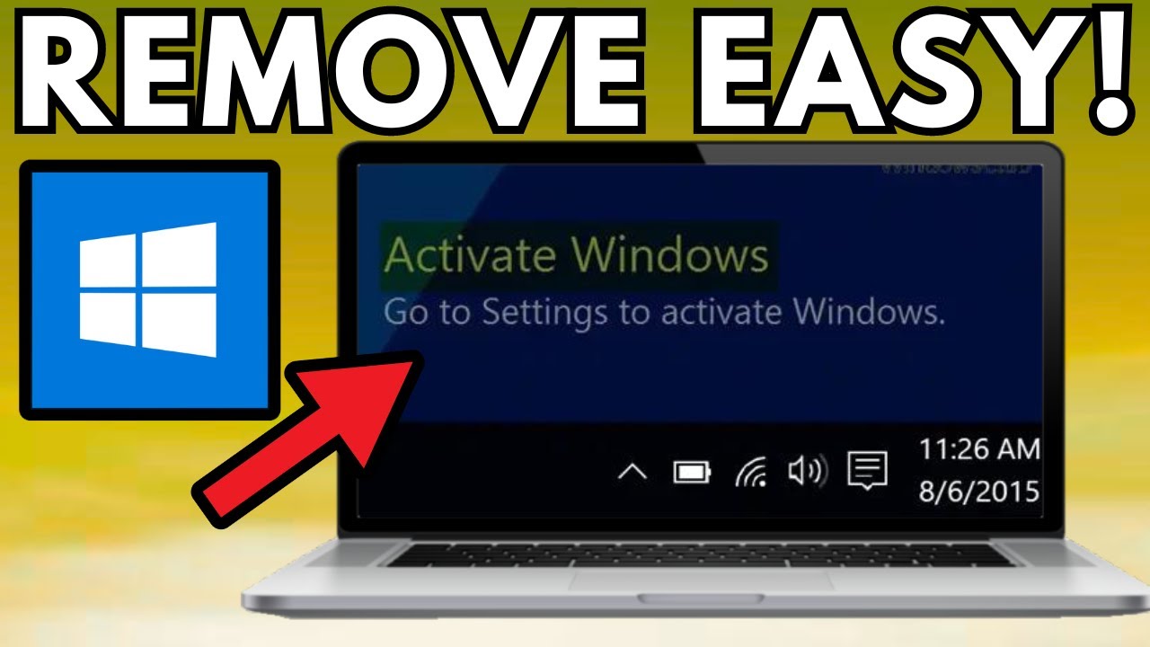 How to Remove Activate Windows 11 Watermark - YouTube