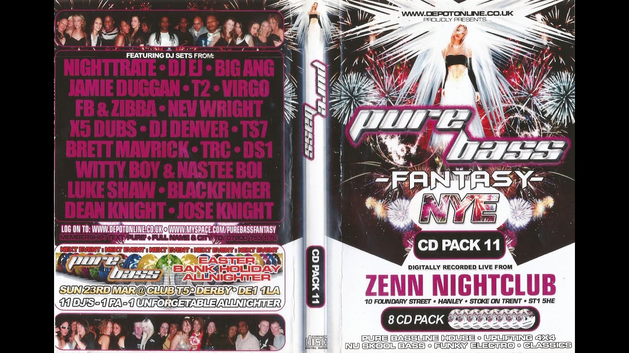 T2 - Pure Bass Fantasy NYE CD Pack 11 2008 - YouTube