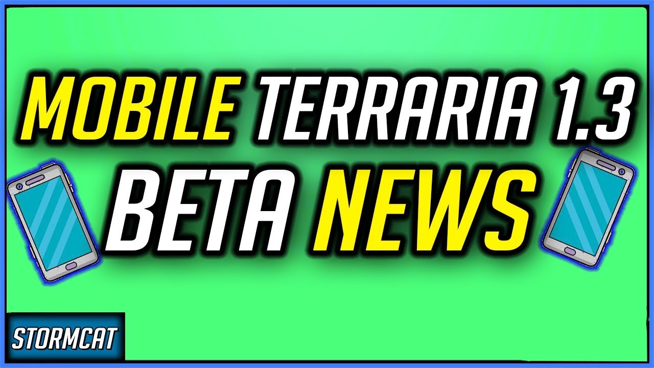 TERRARIA MOBILE 1.3 BETA NEWS UPDATE (IOS AND ANDROID) 2019 - YouTube
