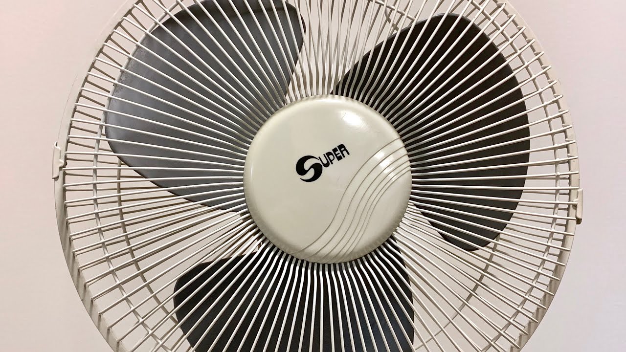 1996 Super 12” Oscillating Fan | Initial Test Run - YouTube