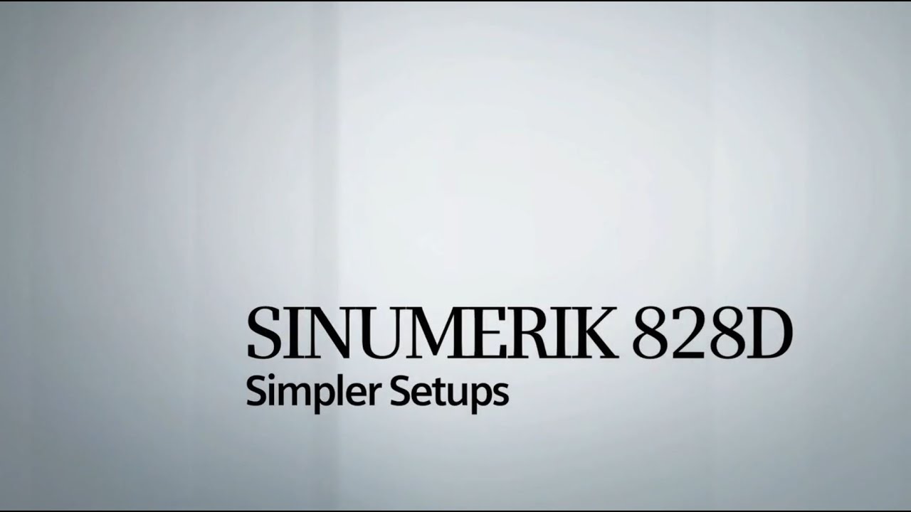 Simpler Setups (Sinumerik 828) - YouTube
