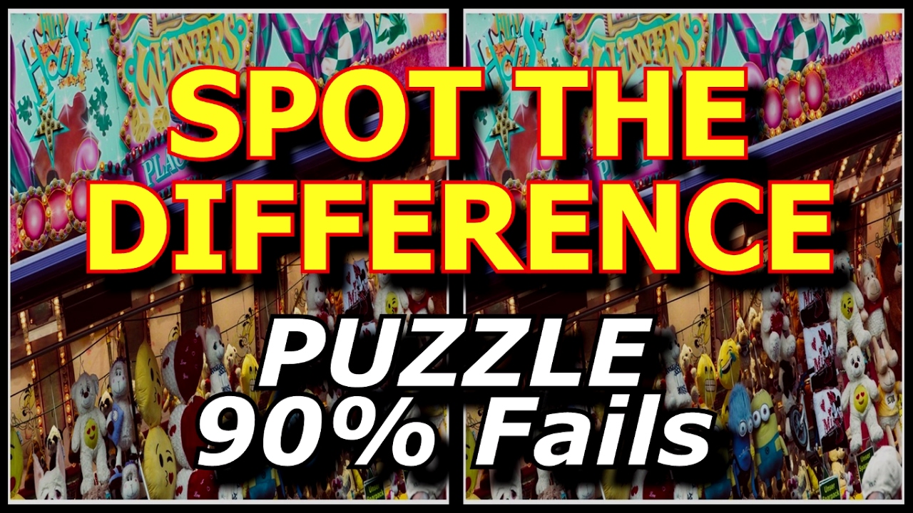 90% CAN'T SPOT THE DIFFERENCE (CHALLENGE)- Can You Find? - YouTube