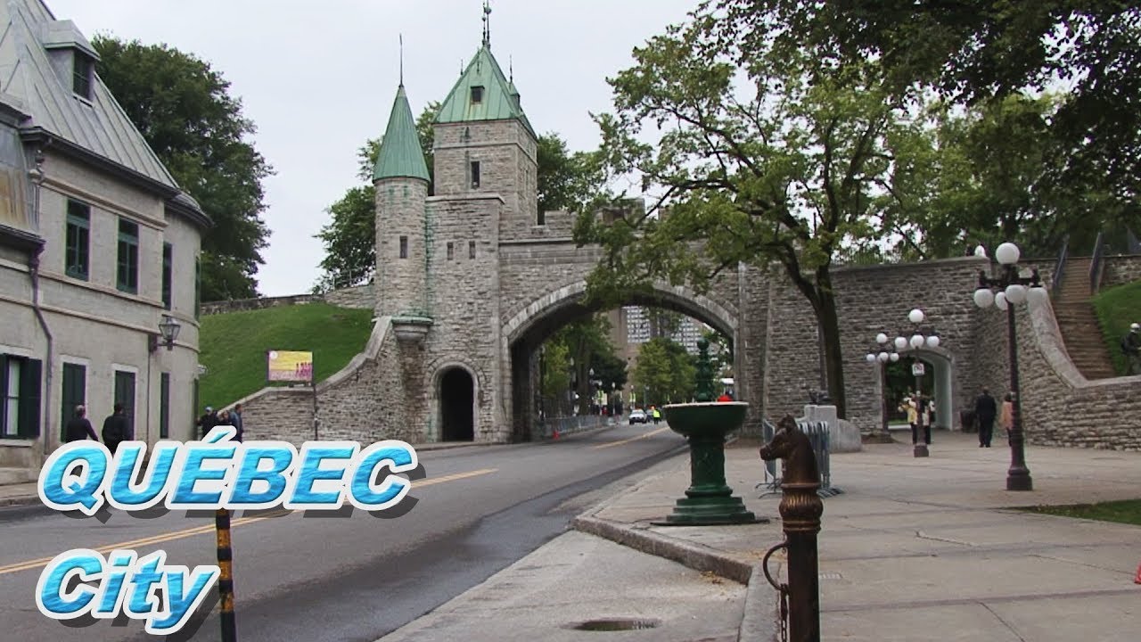 Quebec City Upper Historical Canada - YouTube