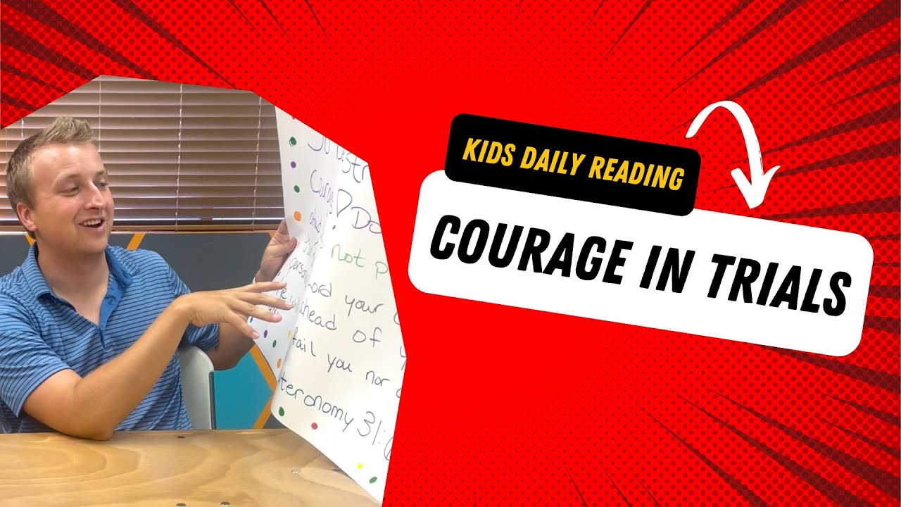 Courage in Trials Reading with Pastor Kyle - YouTube