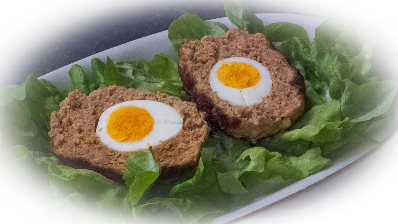 Vogelnest mit Ei und Hackfleisch - YouTube