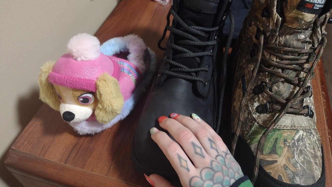 ASMR on shoes 👣 - YouTube