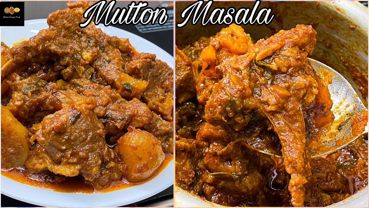 Mutton Masala Recipe | How To Make Mutton Masala |Simple And Easy ...