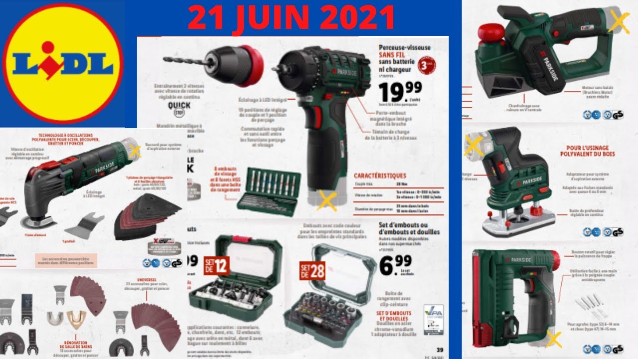 Catalogue Lidl Bricolage 2021