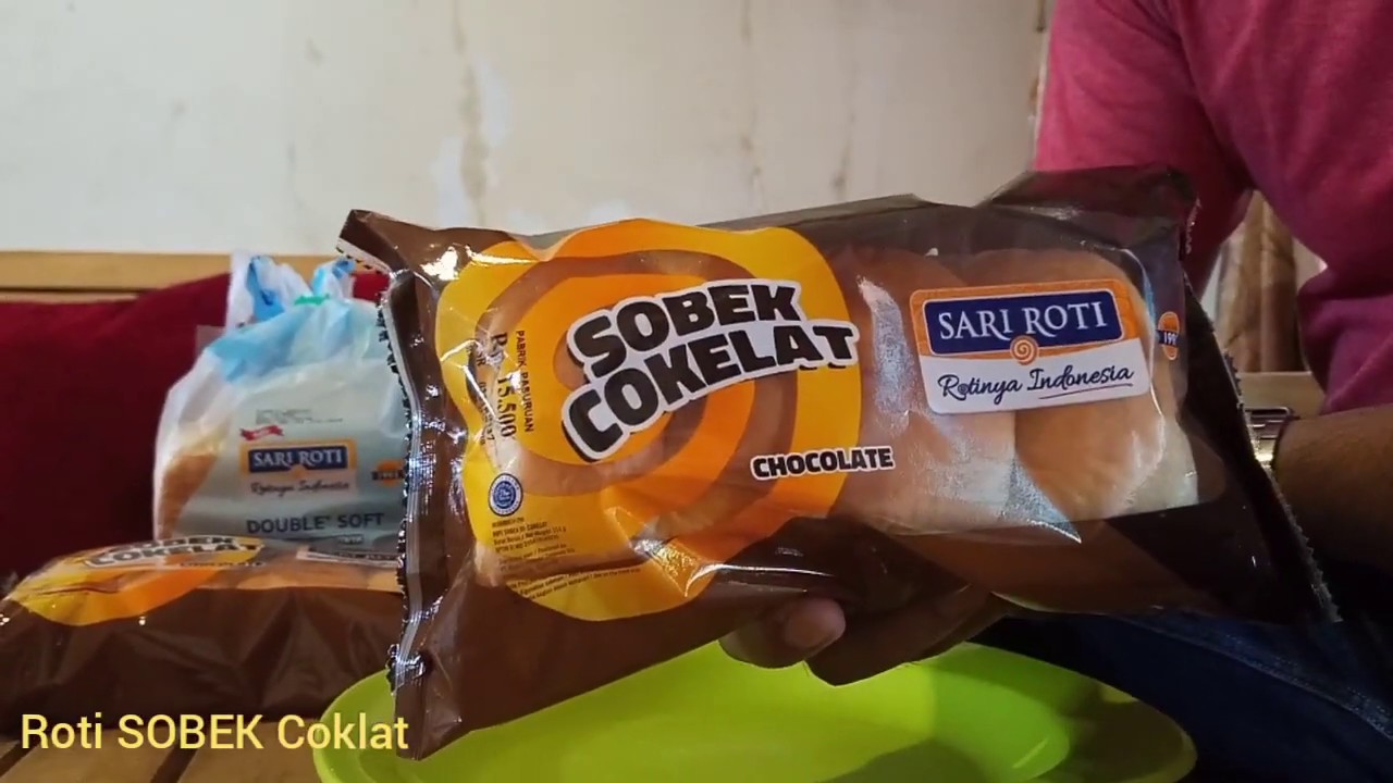 Unboxing SARI ROTI varian rasa SOBEK COKELAT - YouTube