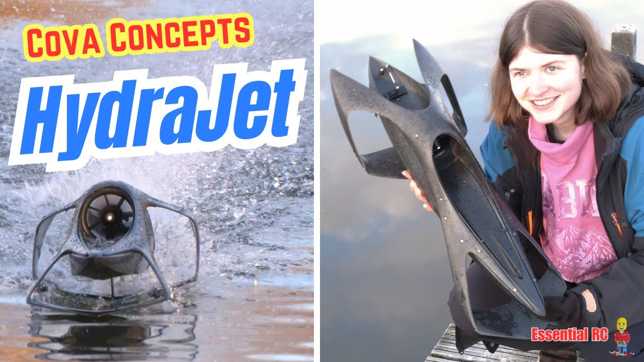 Radio Controlled JET for the WATER ! Cova Concepts HYDRA-JET 701 EDF ...