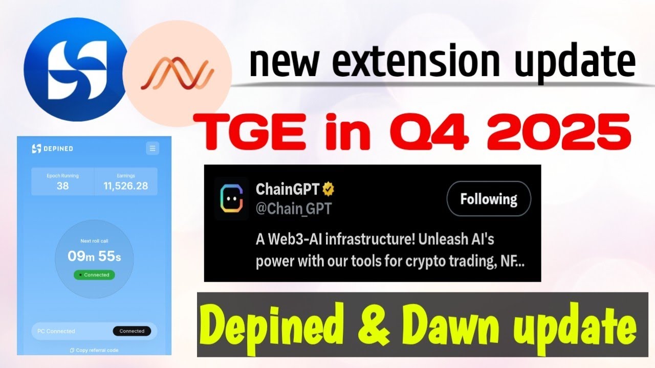 Depined latest update | dawn mining update | depined listing date ...
