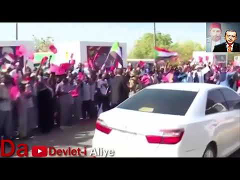 Başkan Erdoğan kardeş ülke Sudan'da sevgi seli ''Hayat durdu''